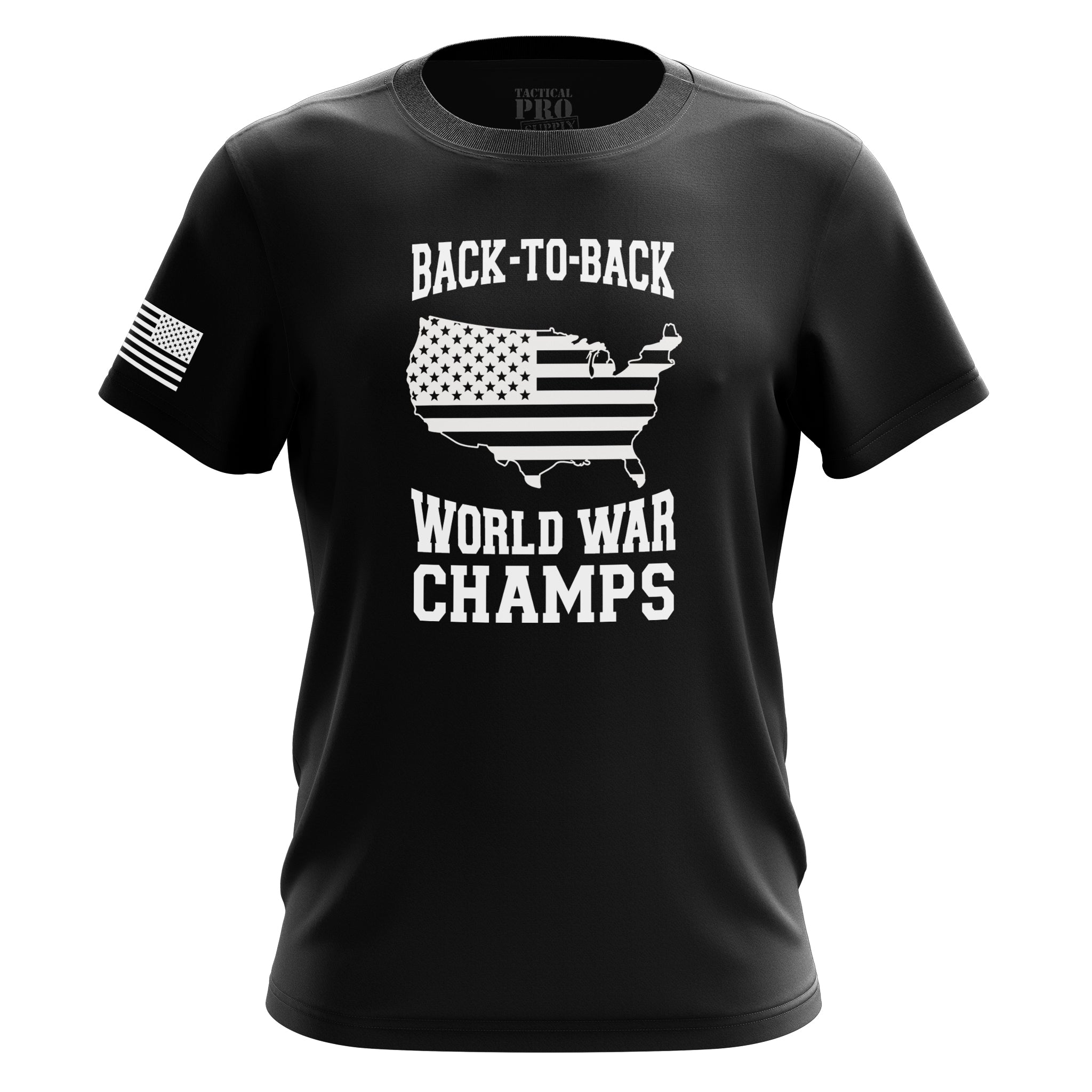 Back to Back Men's Cotton Tshirt – Tactical Pro Supply, LLC