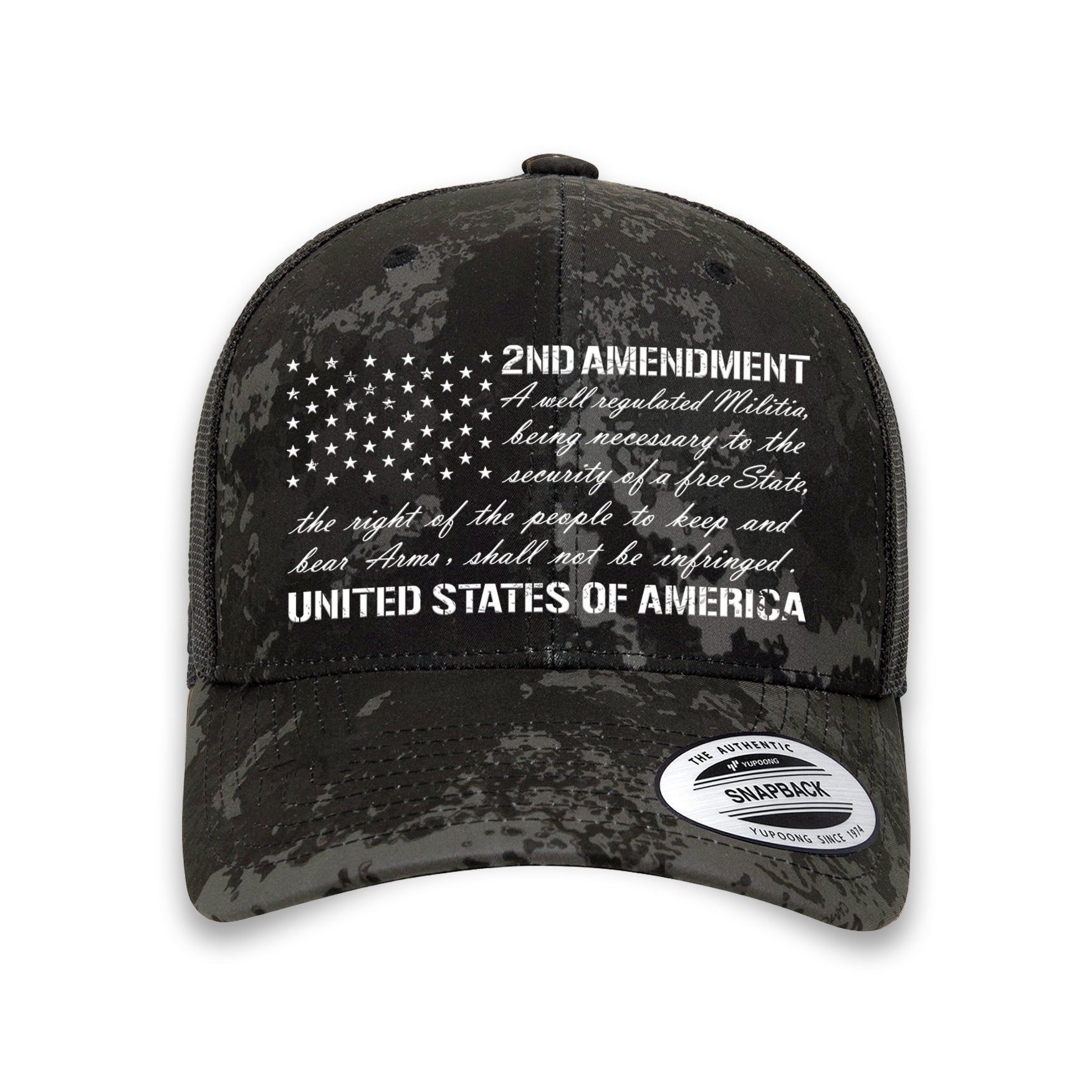 Black Camo - 2nd Amendment Flag – Tactical Pro Supply, LLC