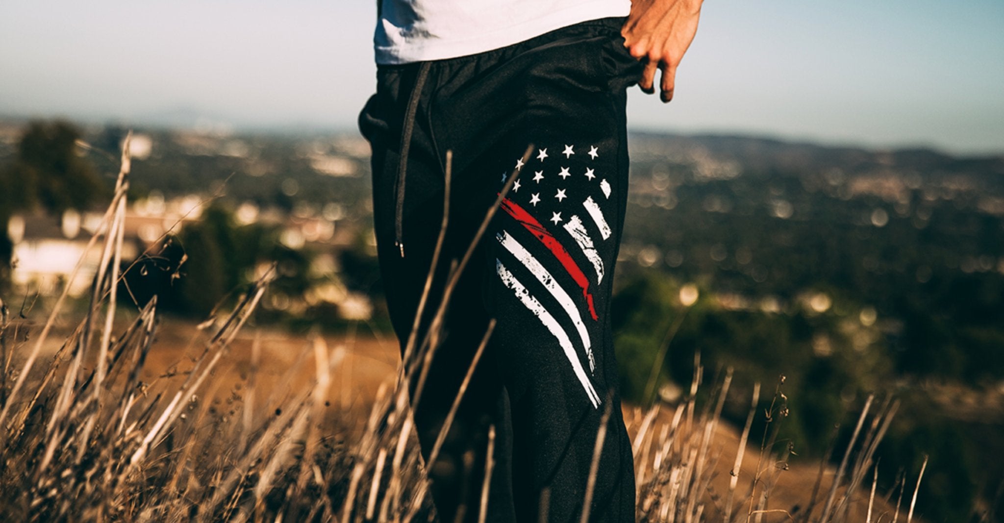 Red Line Crest Flag Sweatpants – Tactical Pro Supply, LLC